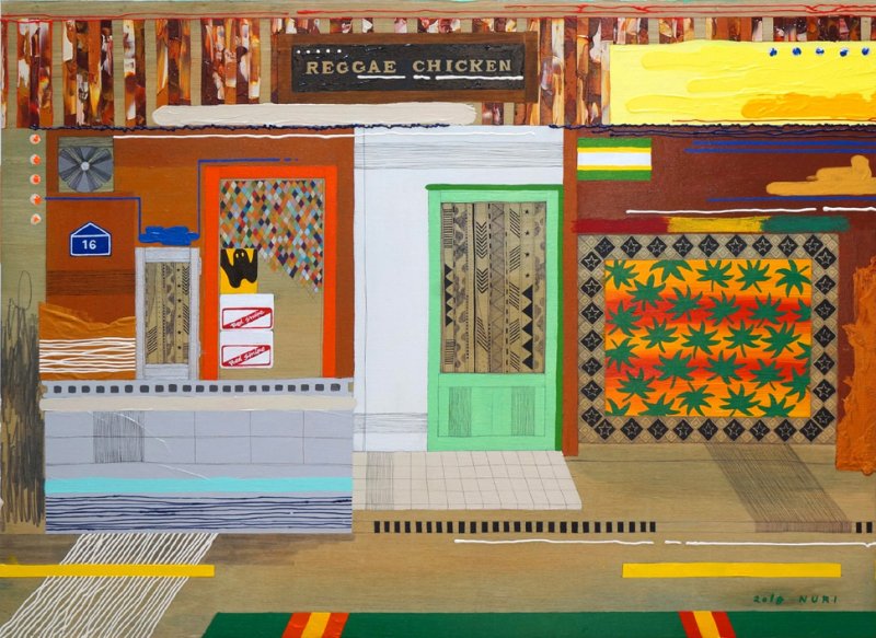 Artwork - Reggae Chicken by Nuri Kim