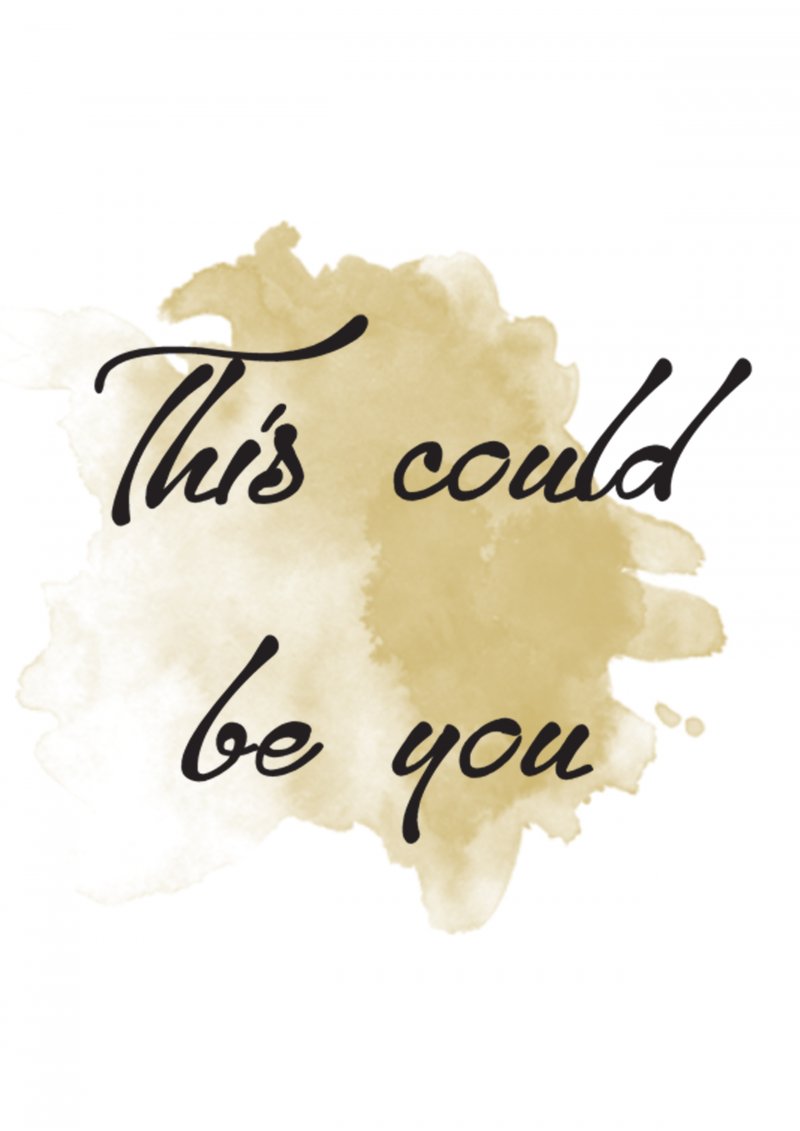 Artwork - This could be you by Angelina Crafts